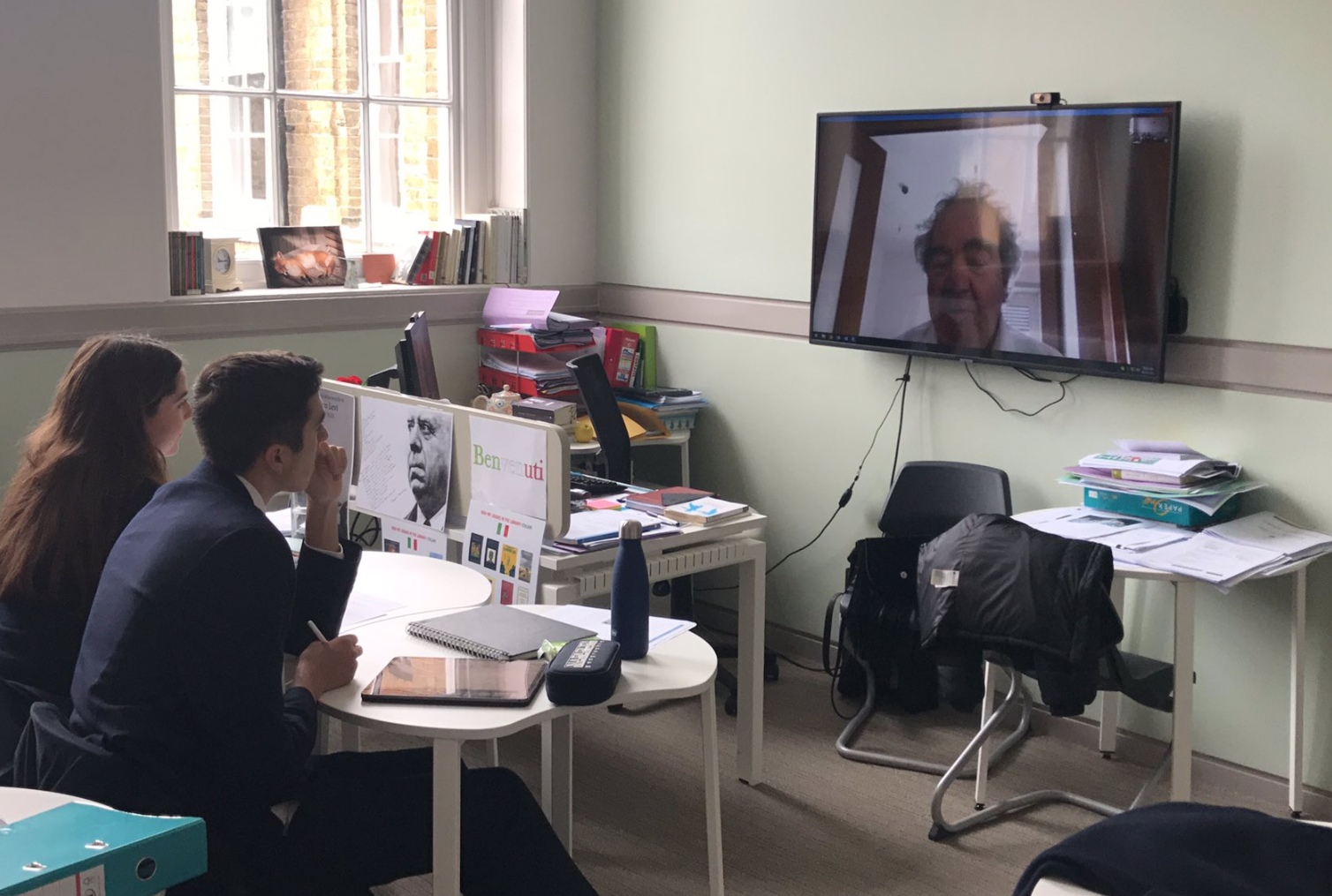 Skype sessions connecting linguists with acclaimed artists and writers ...