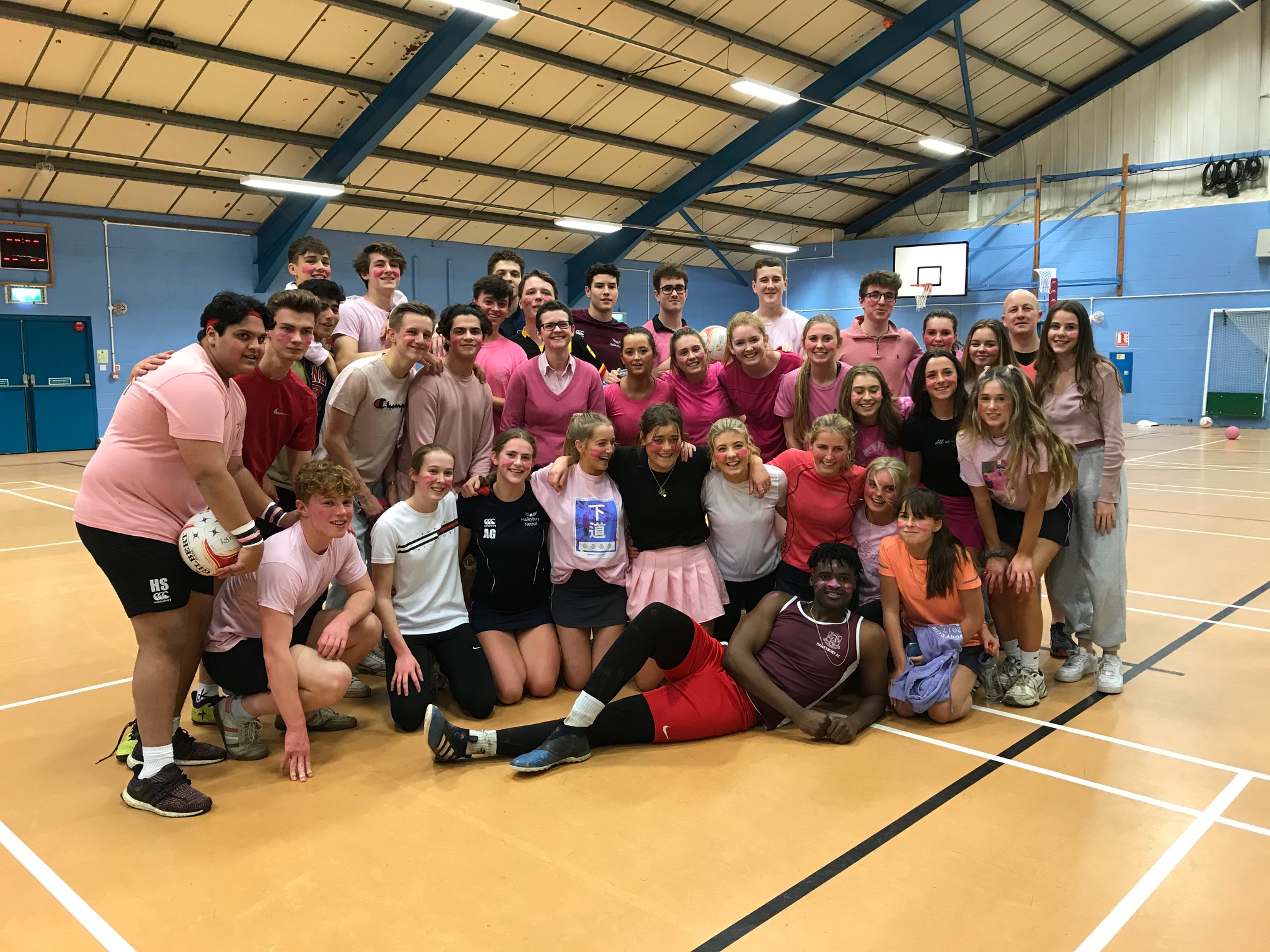 Netball match marks teacher's return after cancer treatment - Haileybury