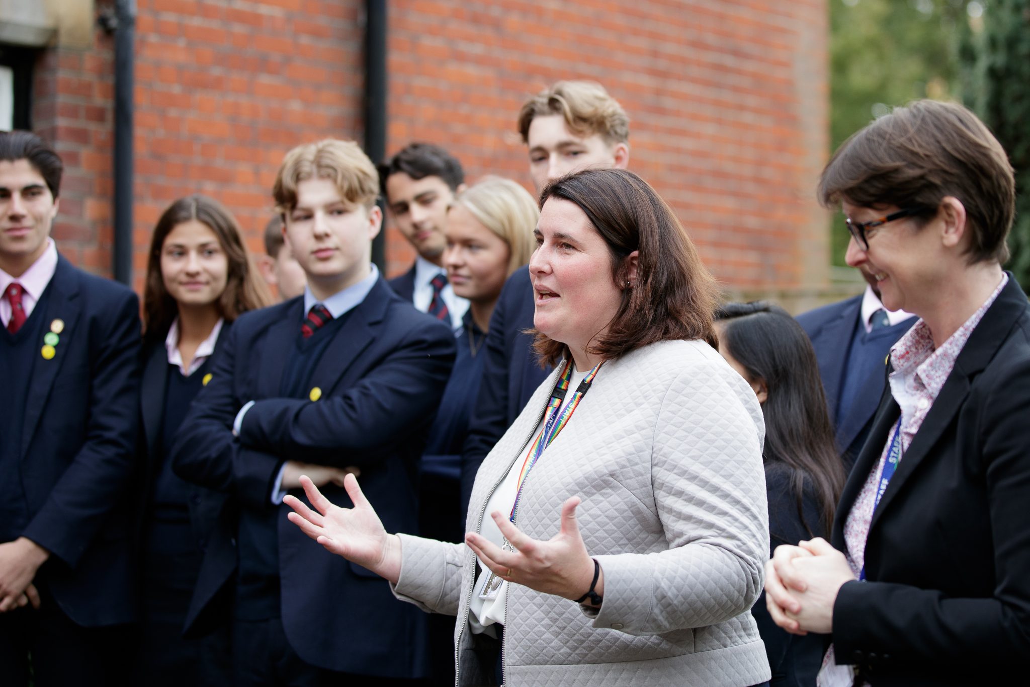 Honorary Vice President Elect opens a new Wellbeing Centre to support ...
