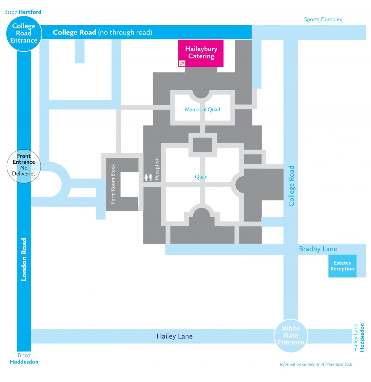 How to find us - Haileybury