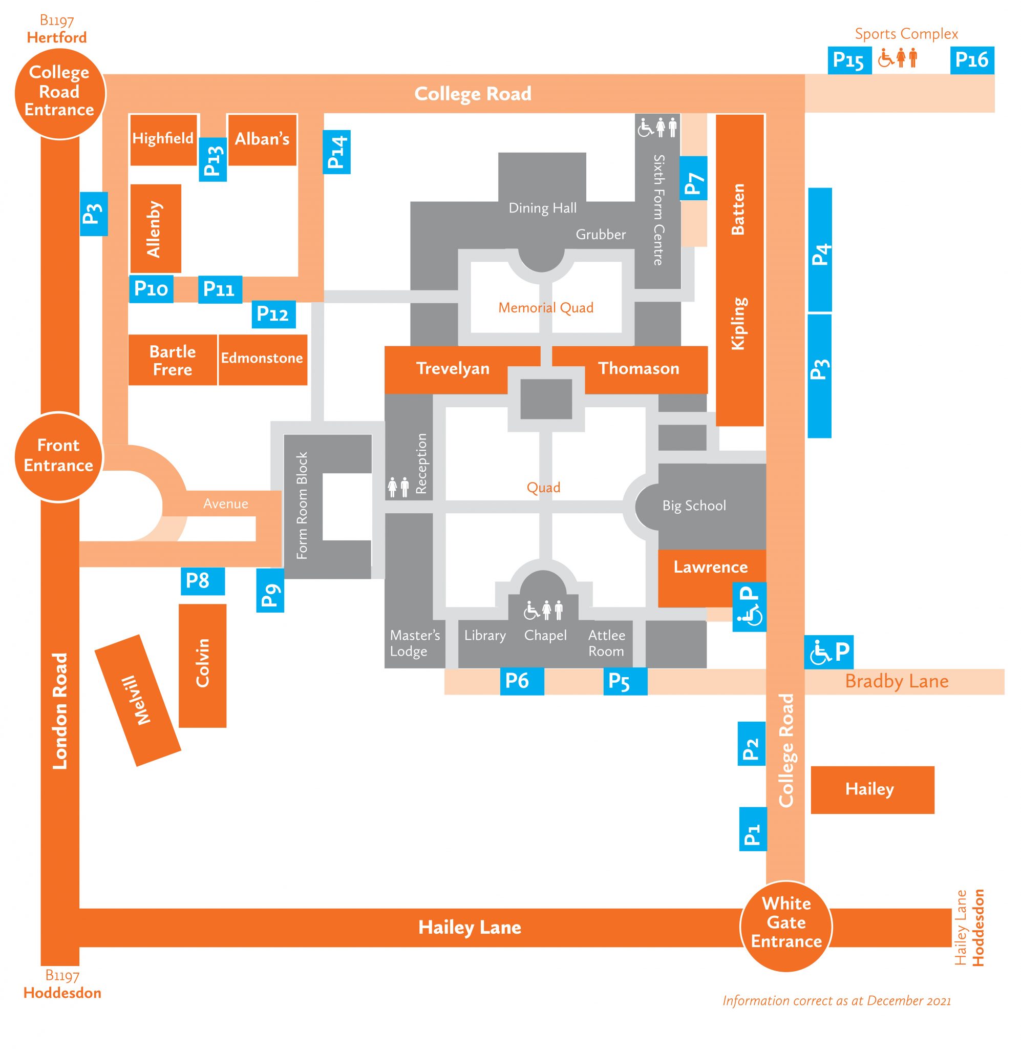 How to find us - Haileybury