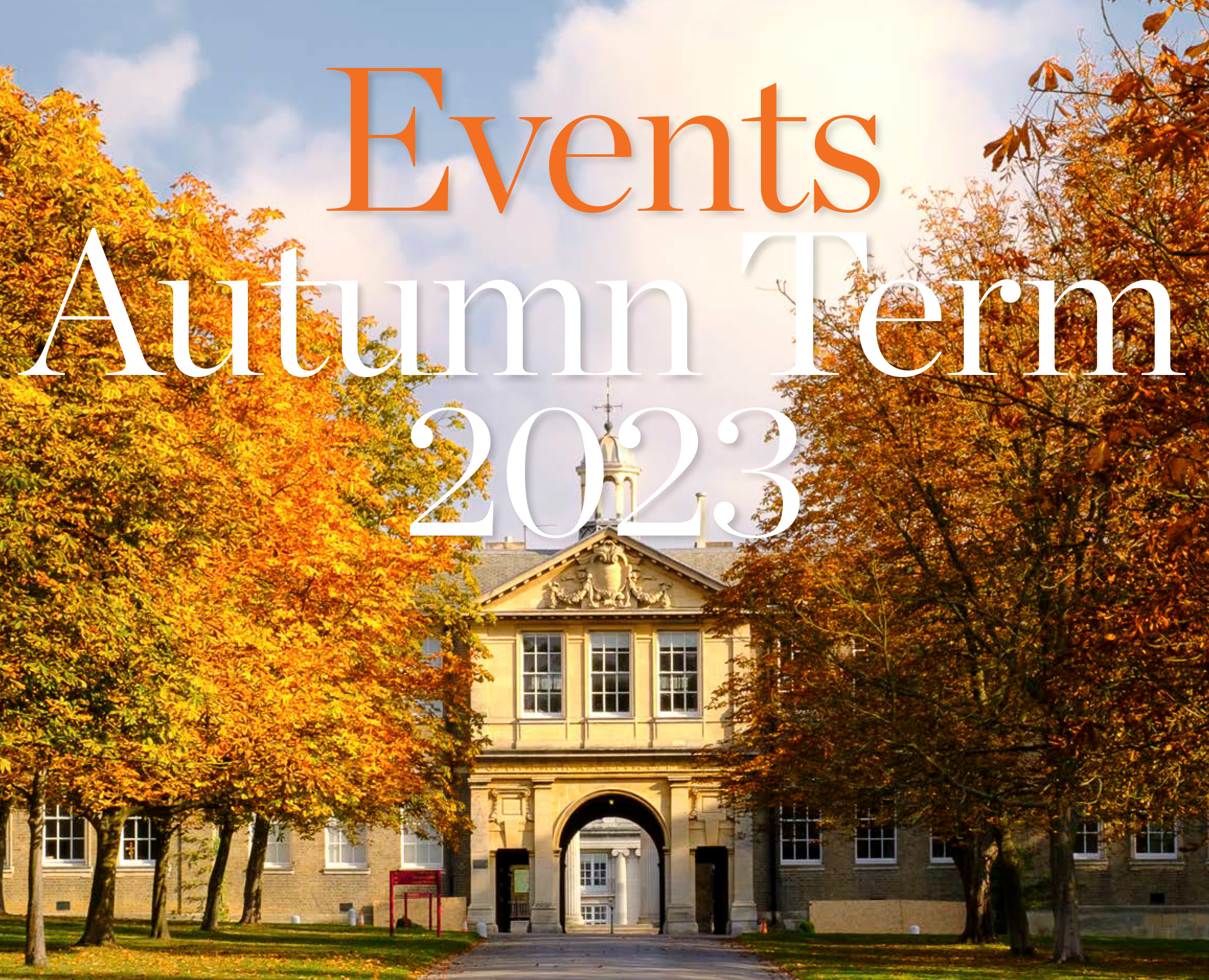 Events for the Autumn Term - Haileybury