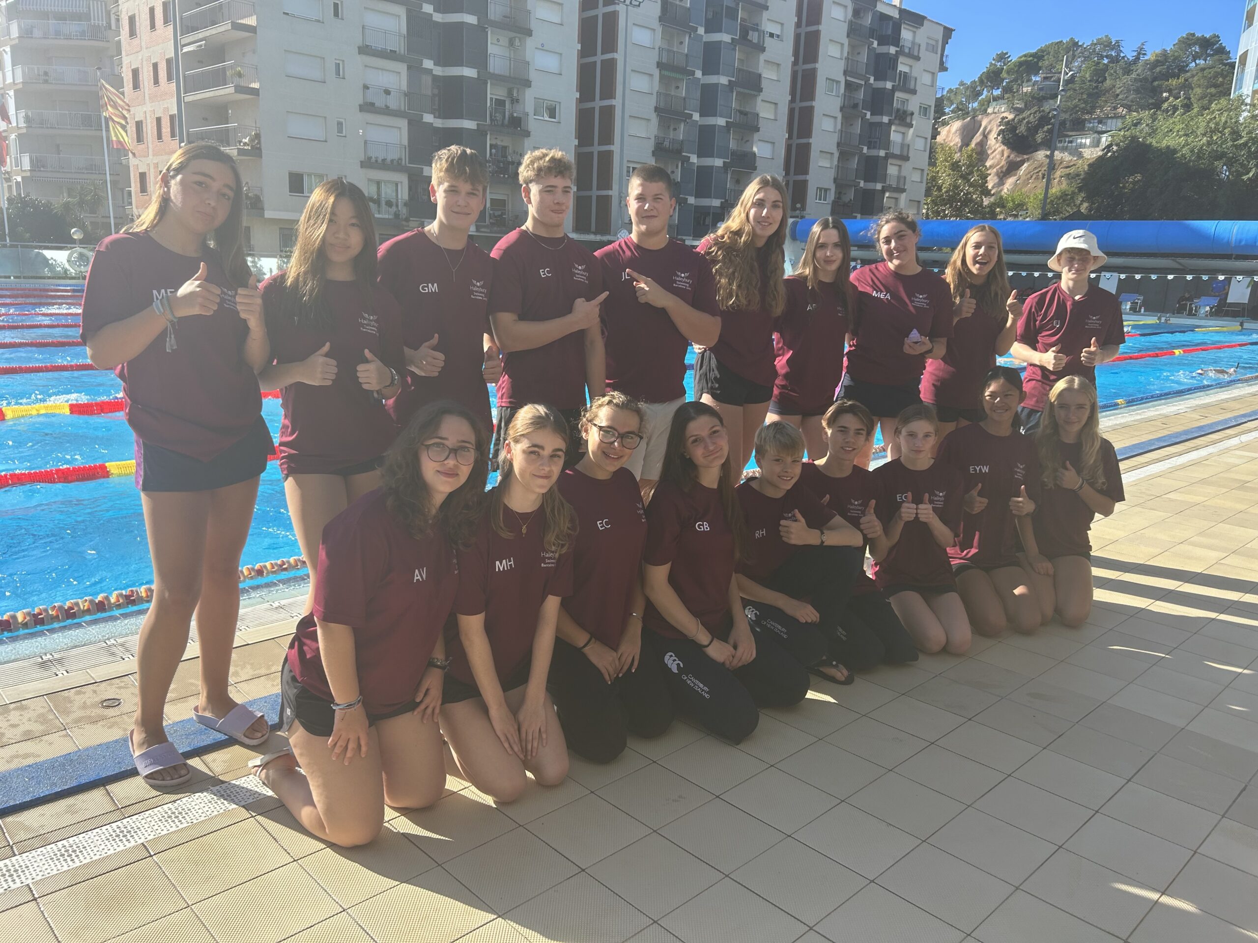 A Swimming Time for Haileyburians in Spain - Haileybury