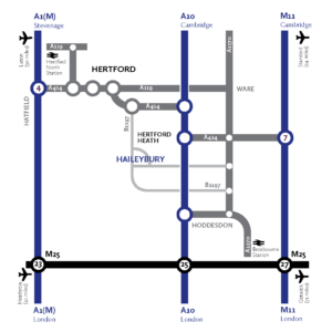 How to find us - Haileybury
