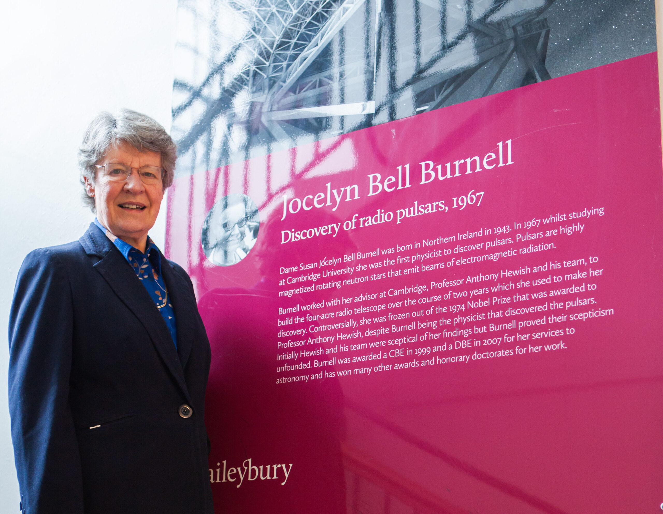 Dame Jocelyn Bell Burnell - You are made of star stuff - Haileybury