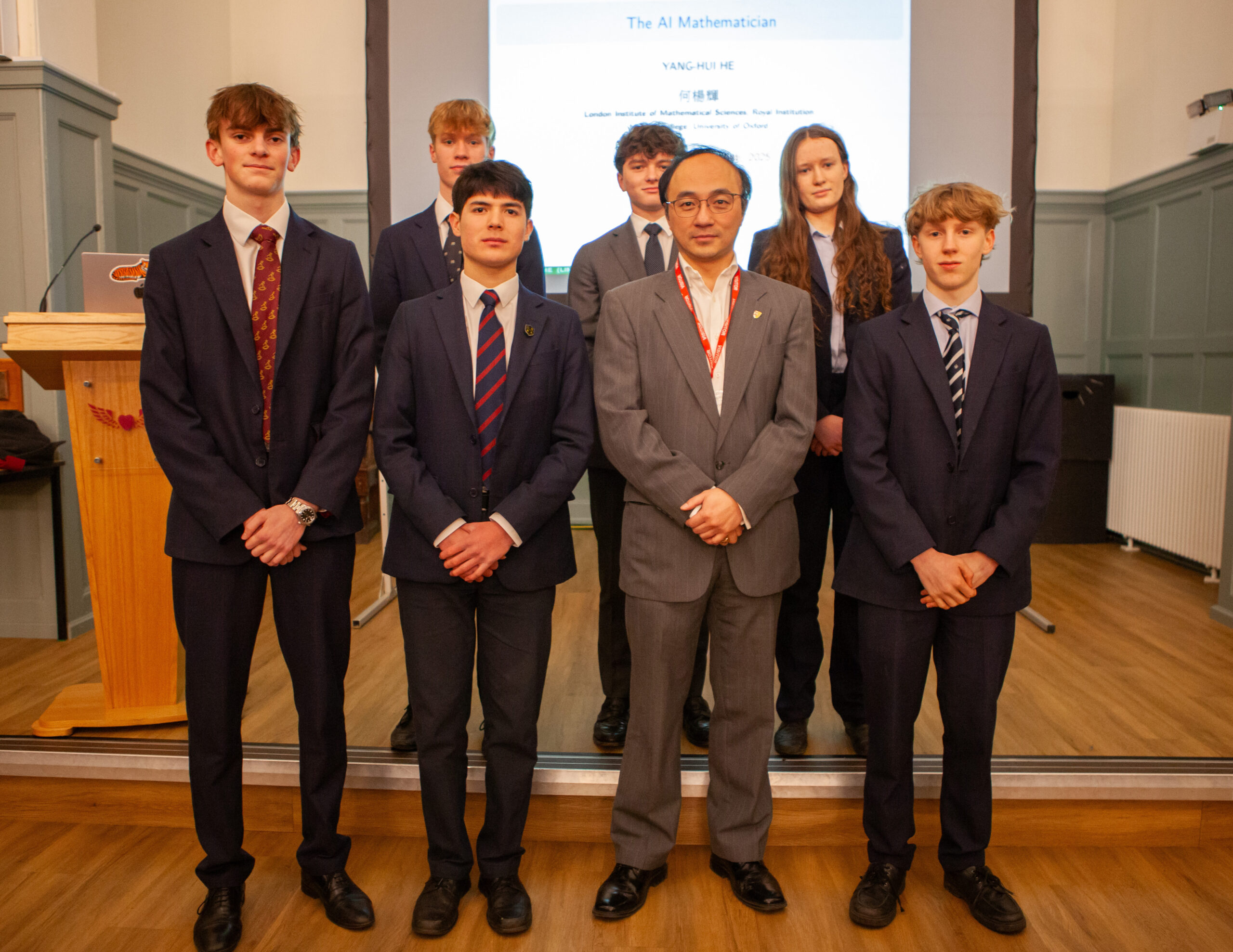 Haileybury Lecture - Professor Yang-Hui He - Haileybury